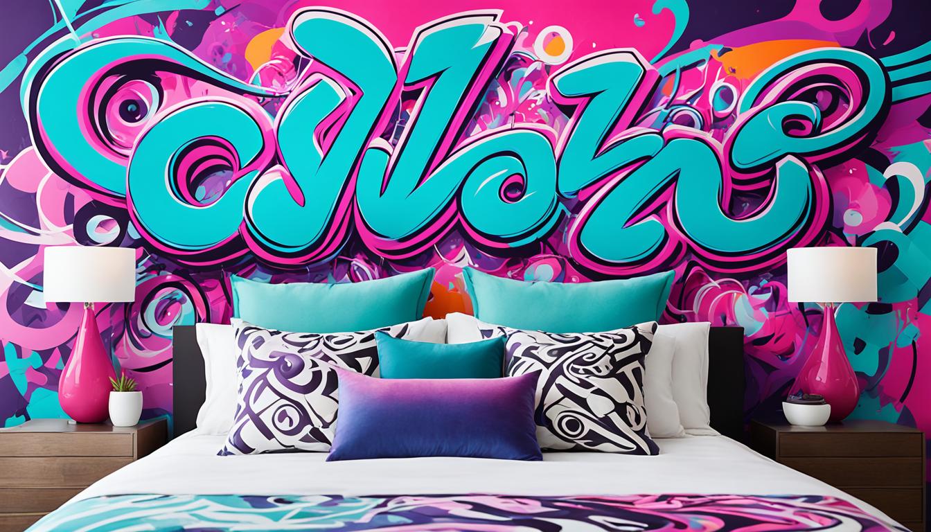 Grafite na Parede do Quarto Feminino: Inspire-se!
