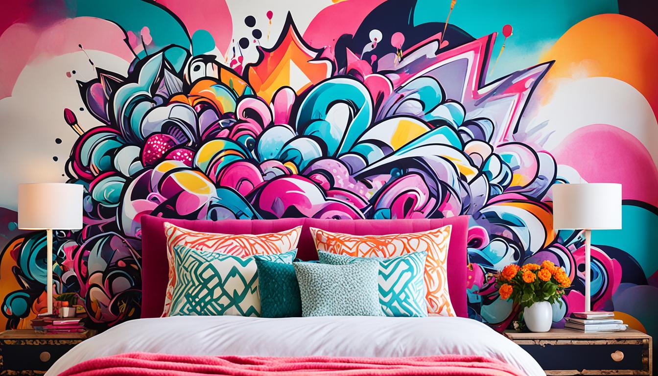 Grafite na Parede do Quarto Feminino: Inspire-se!